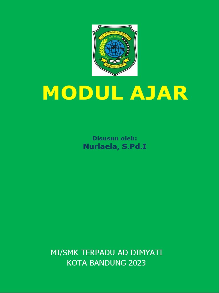 Templete Modul Ajar | PDF