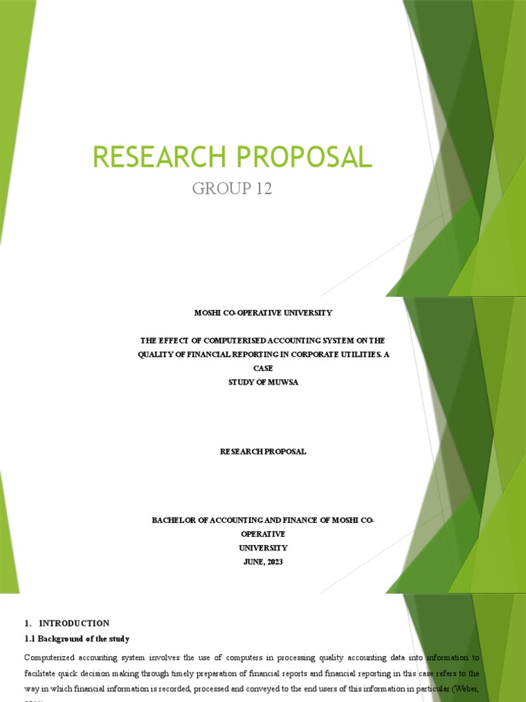 Research Proposal | PDF | Quantitative Research | Data