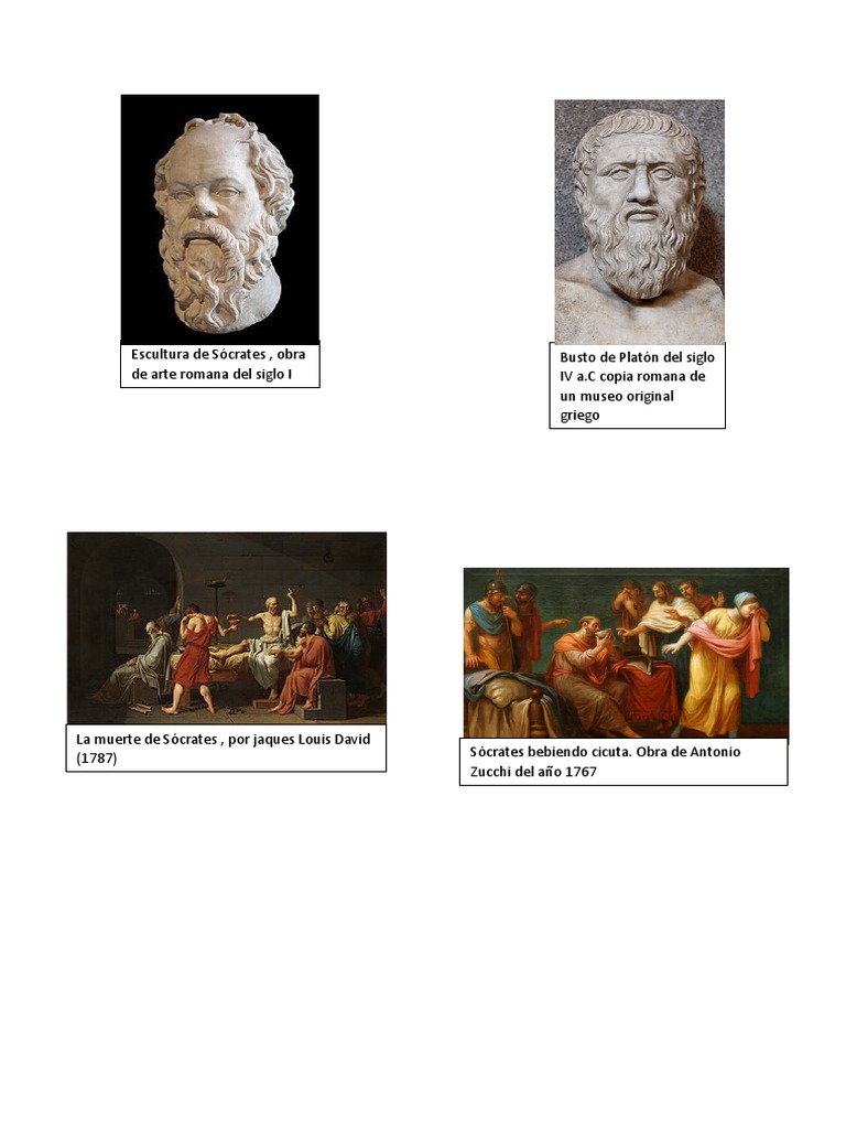 Imagenes de Filosofia Socrates y La Cicuta | PDF | Arte | Historia