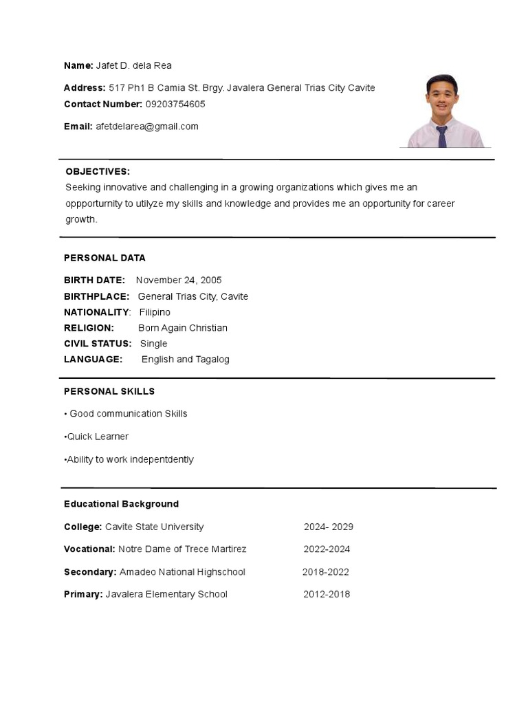 RESUME1 | PDF