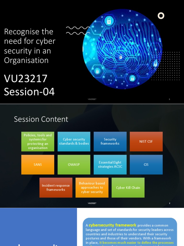 VU23217 Session-04 | Download Free PDF | Security | Computer Security