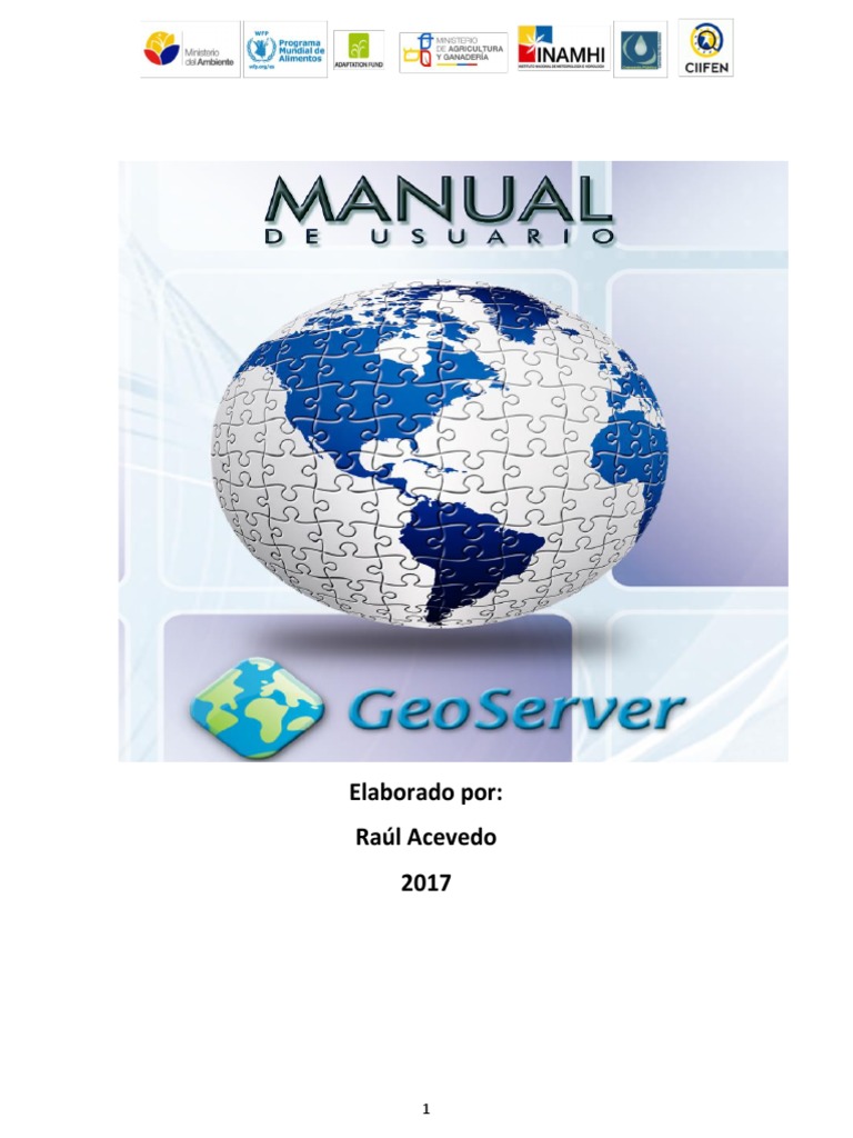 Anexo 3.1 Capacitacion 2 Manual Uso Geoserver | PDF | Software | Informática
