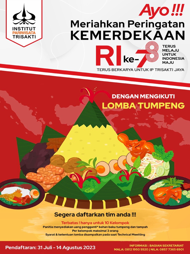 Poster Lomba Tumpeng | PDF