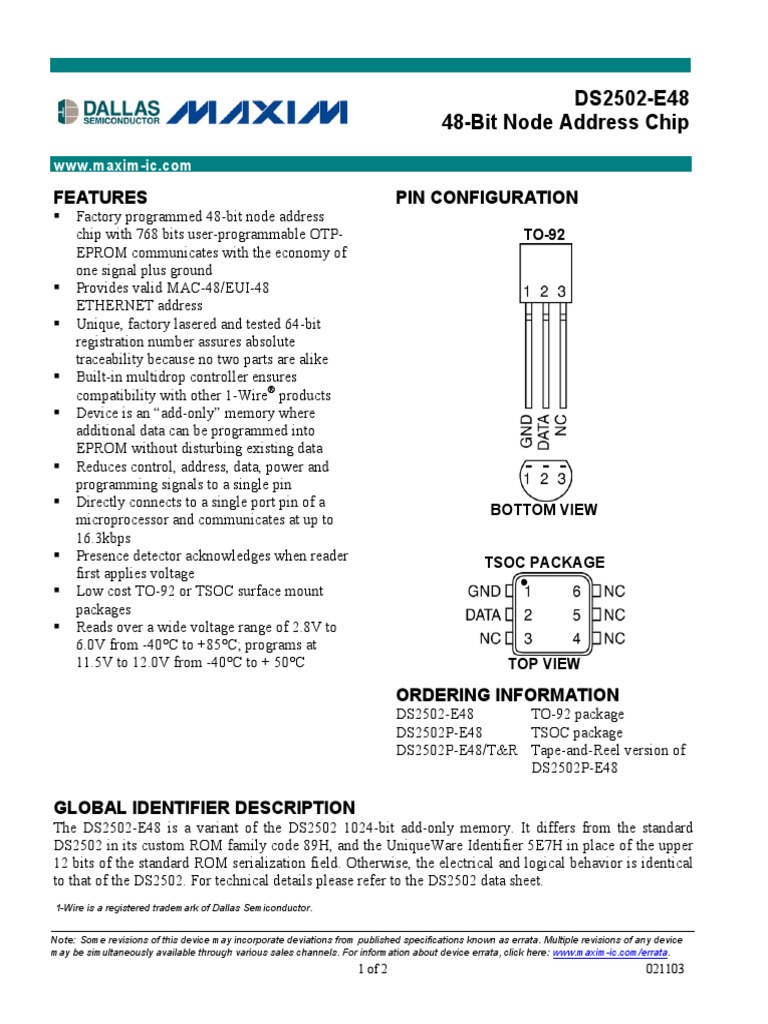 Datasheet | PDF