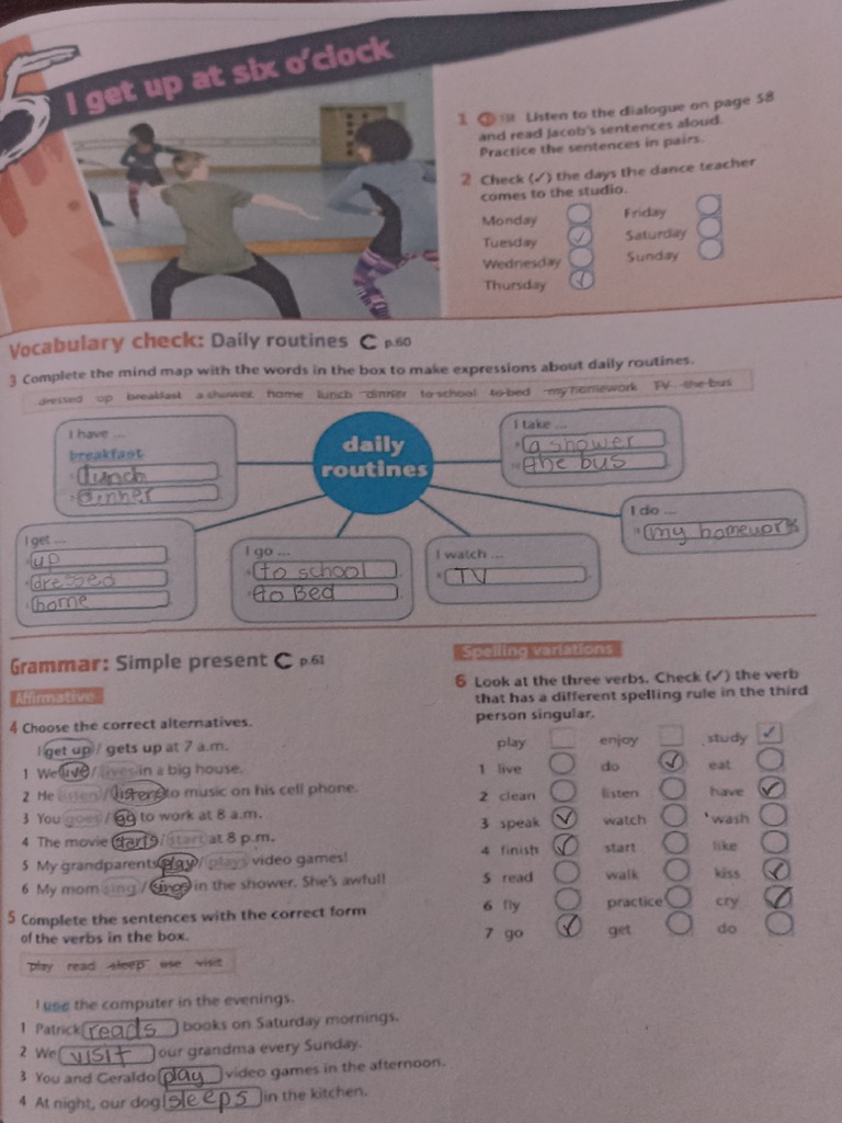 Homework Unit 5 Workbook | PDF