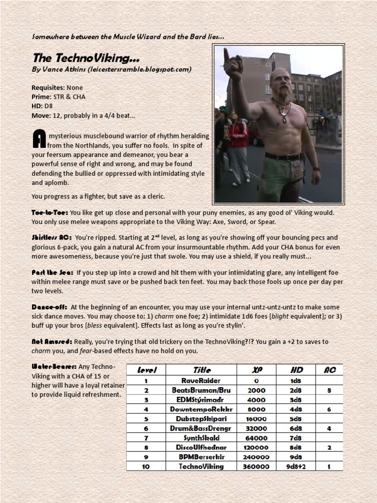 TechnoViking: Warrior of Rhythm | PDF | History