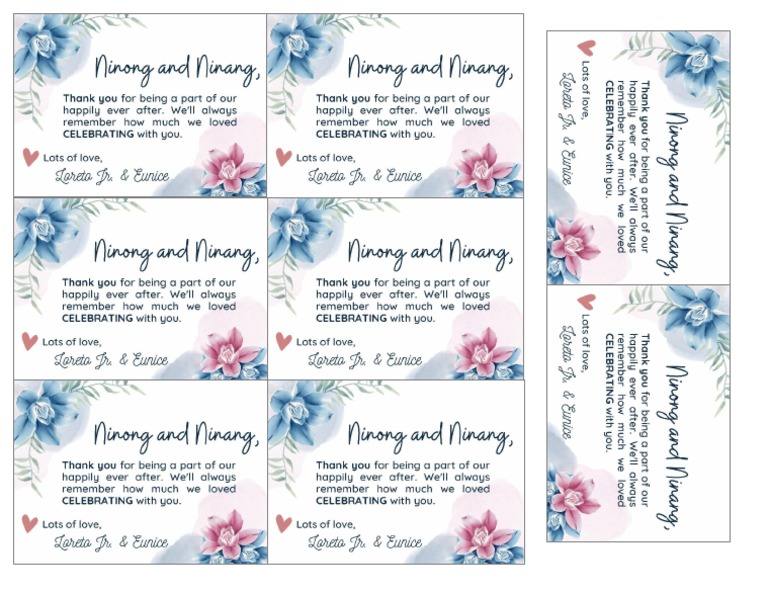 Ninong Ninang | PDF