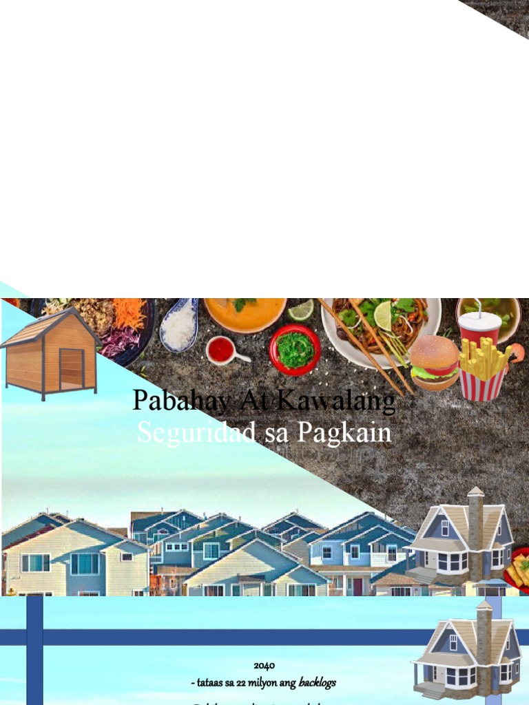 Pabahay at Seguridad Sa Pagkain | PDF