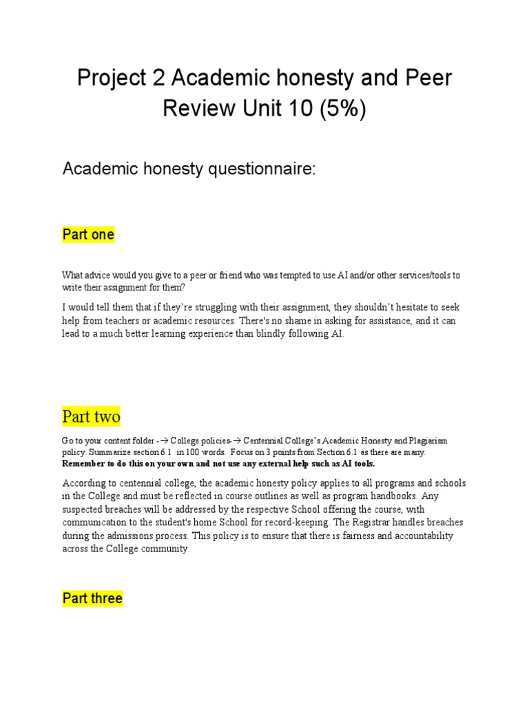 Peer Feedback | PDF