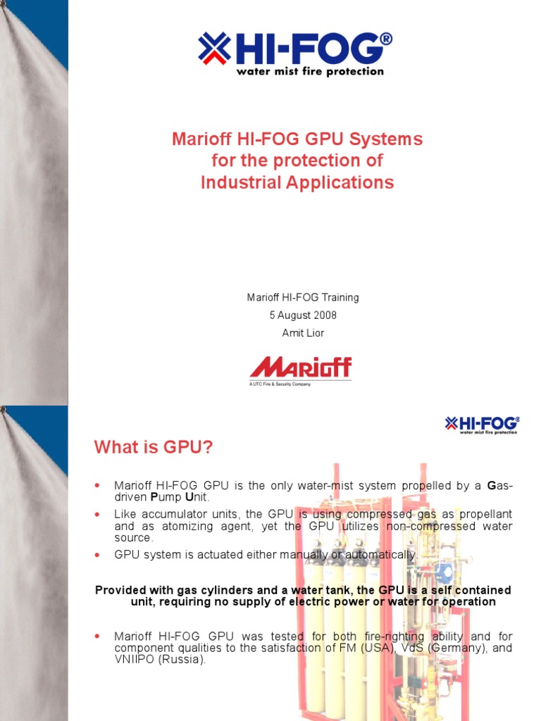 Dokumen - Tips - Marioff Hi Fog Gpu Systems For The Protection of ...