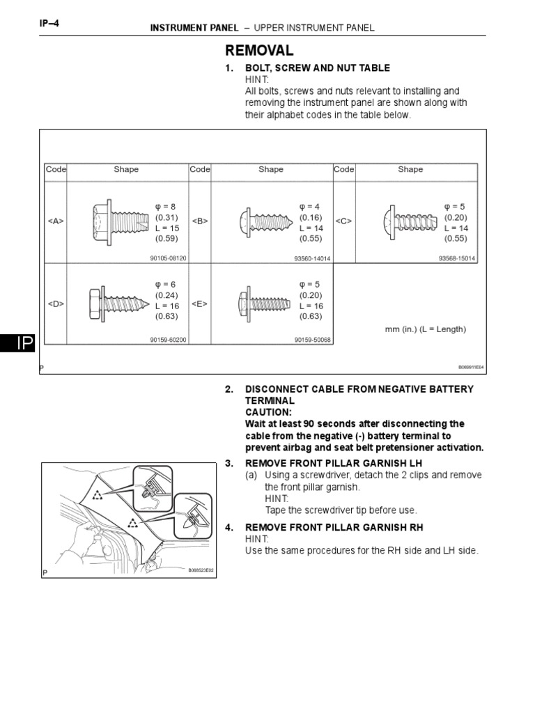 38 - Instrument Panel | PDF