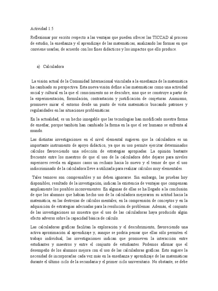 Gonzalez Galindo Ines 1B DDLM Actividad 1.5. | PDF | Enseñando | Aprendizaje
