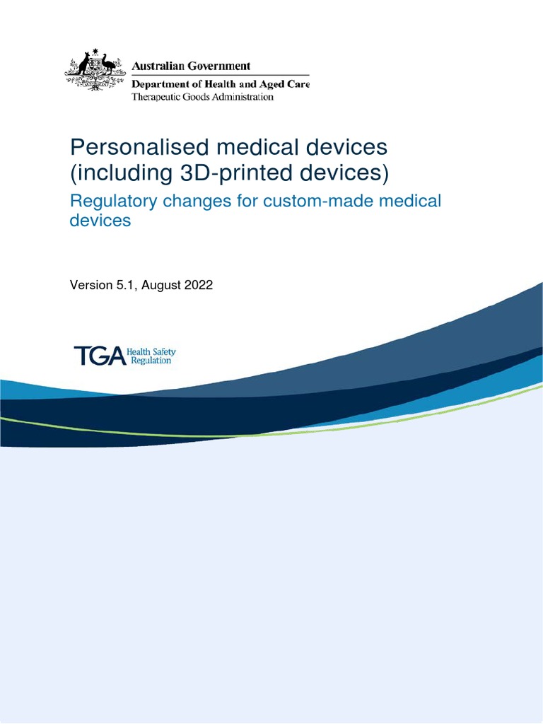 Personalised Medical Devices Including 3d Printed Devices | PDF ...