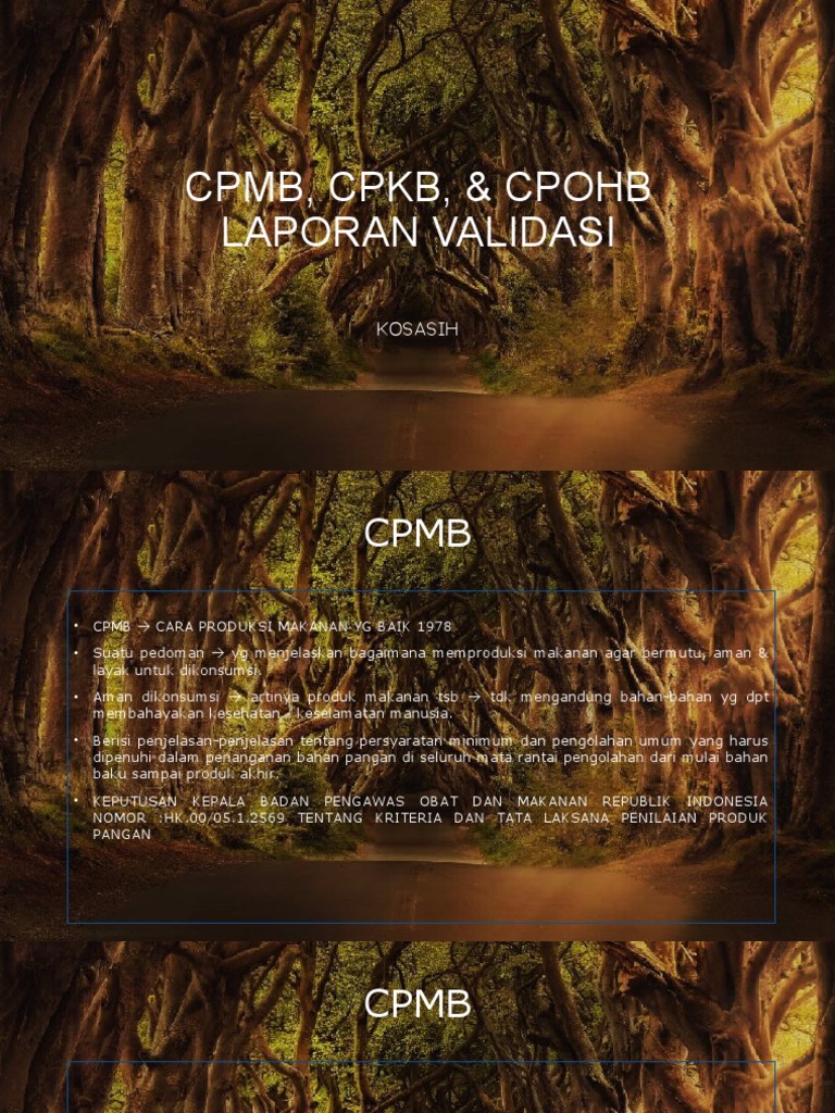 Uhamka CPMB CPKB Cpohb Lap Validasi | PDF