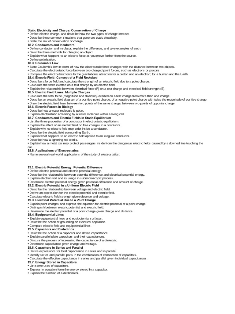 Elec - Magnetism Course Outline | PDF | Electromagnetic Induction ...
