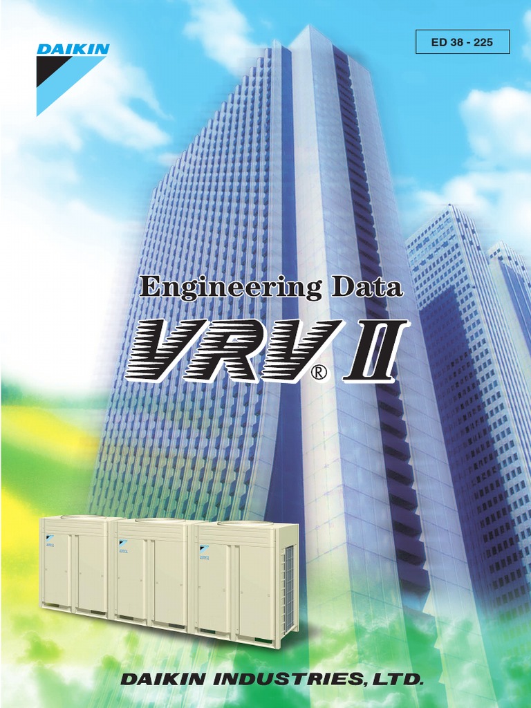 DAIKINs VRV II Series | PDF | Air Conditioning | Thermostat