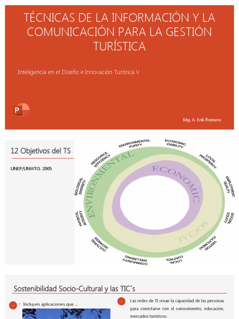 TICS Gestión Turistica 9 Inteligencia Innovación Tur. | PDF