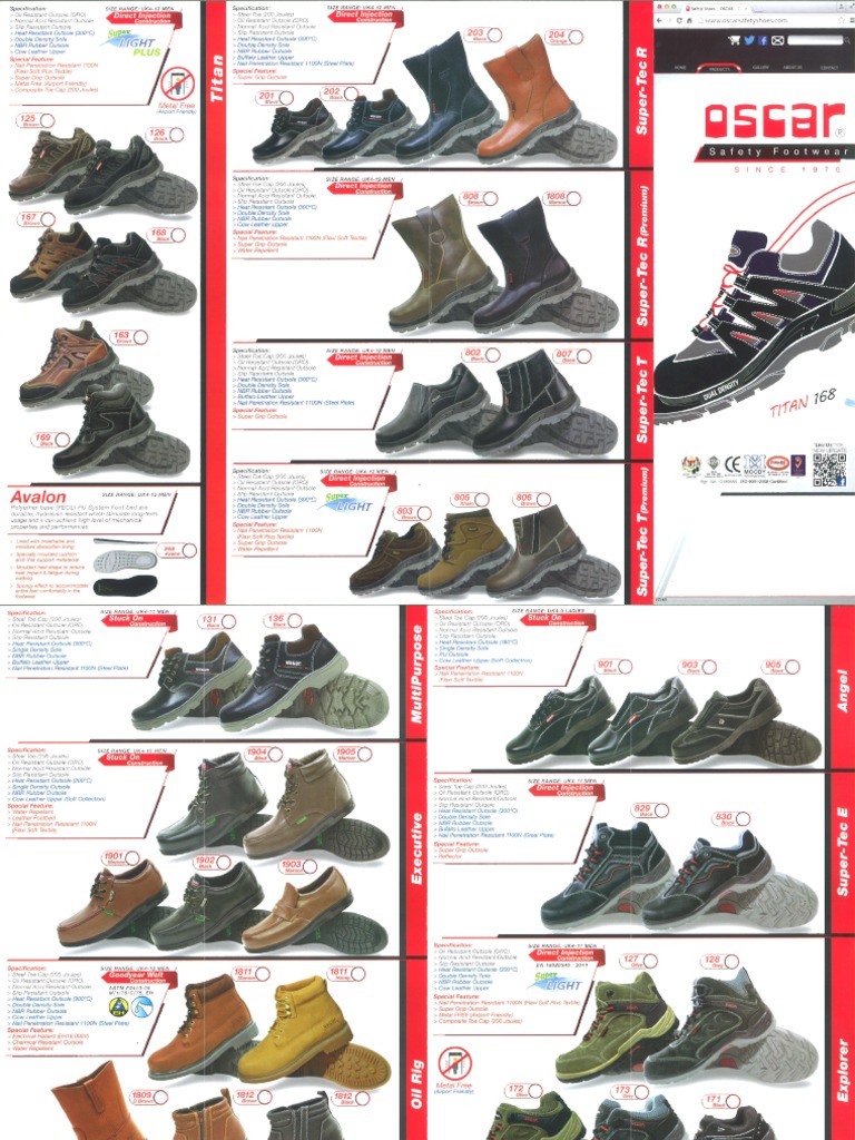 Safety Shoes 2023 Catalog | PDF