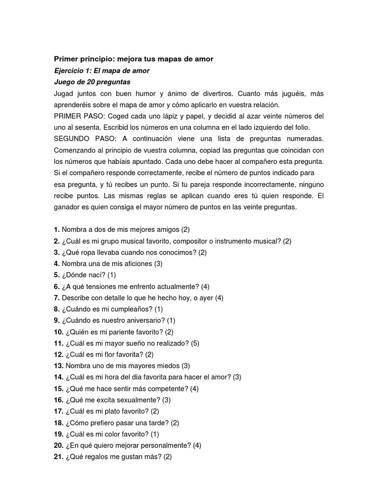 3 Mapas Del Amor | PDF | Amor | Las emociones