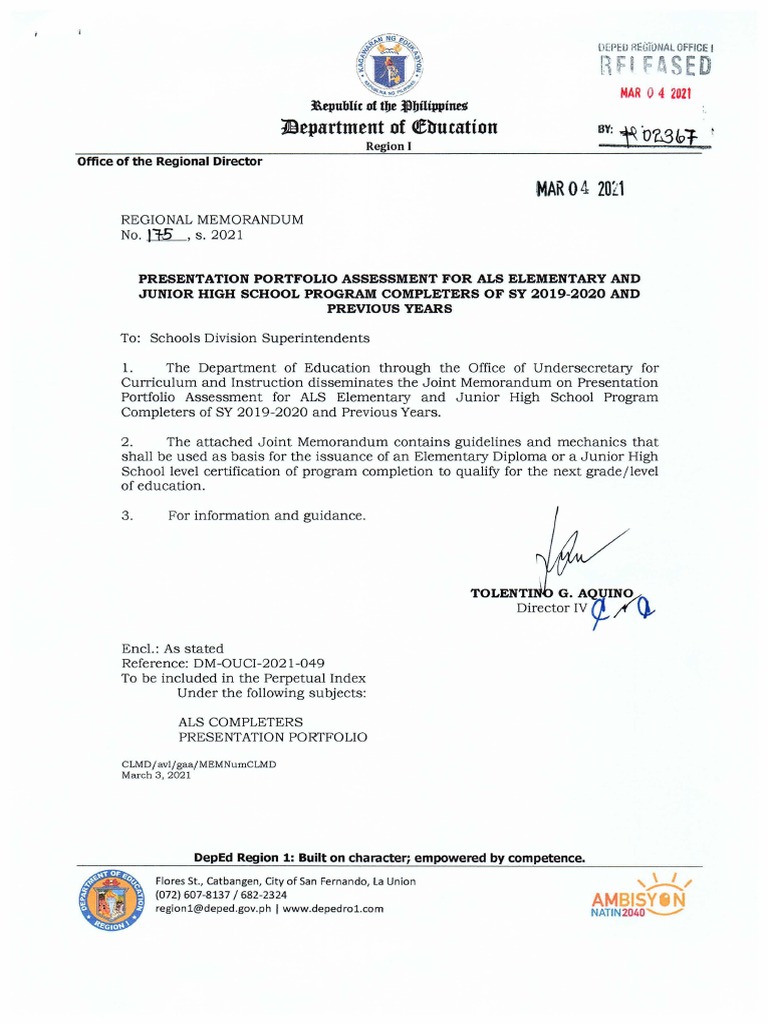 RM 0175 S 2021 | PDF