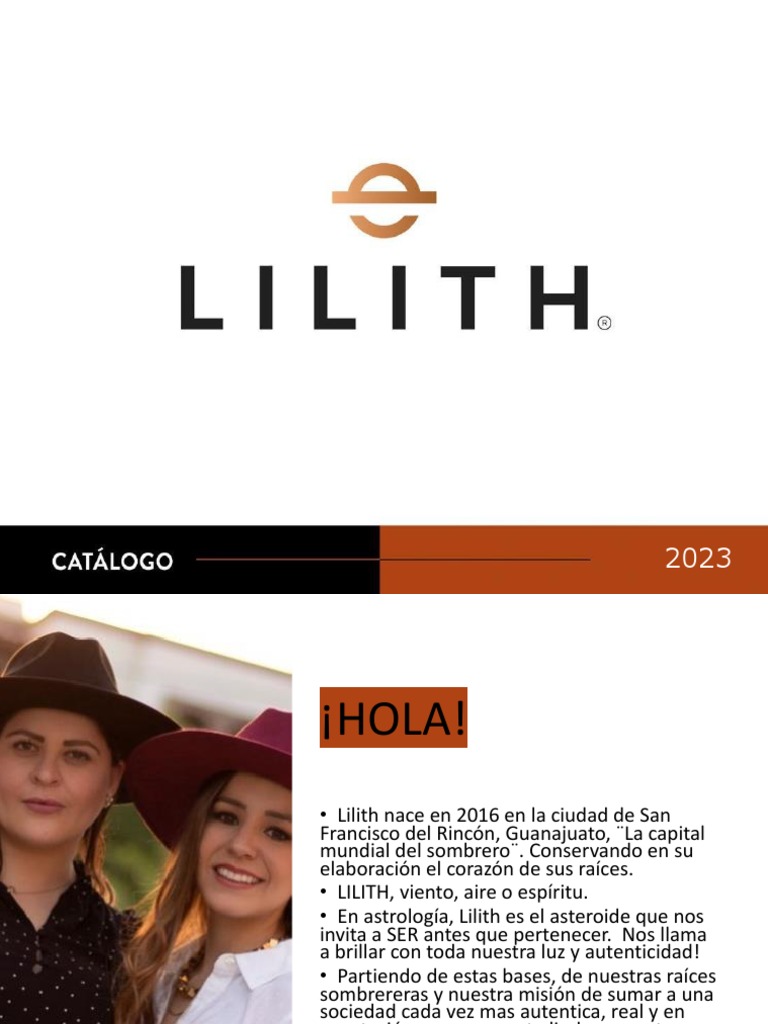 Catálogo Lilith 2023 | PDF