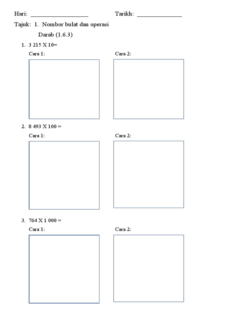 Latihan Uji Diri Unit 1 Minggu 6 | PDF