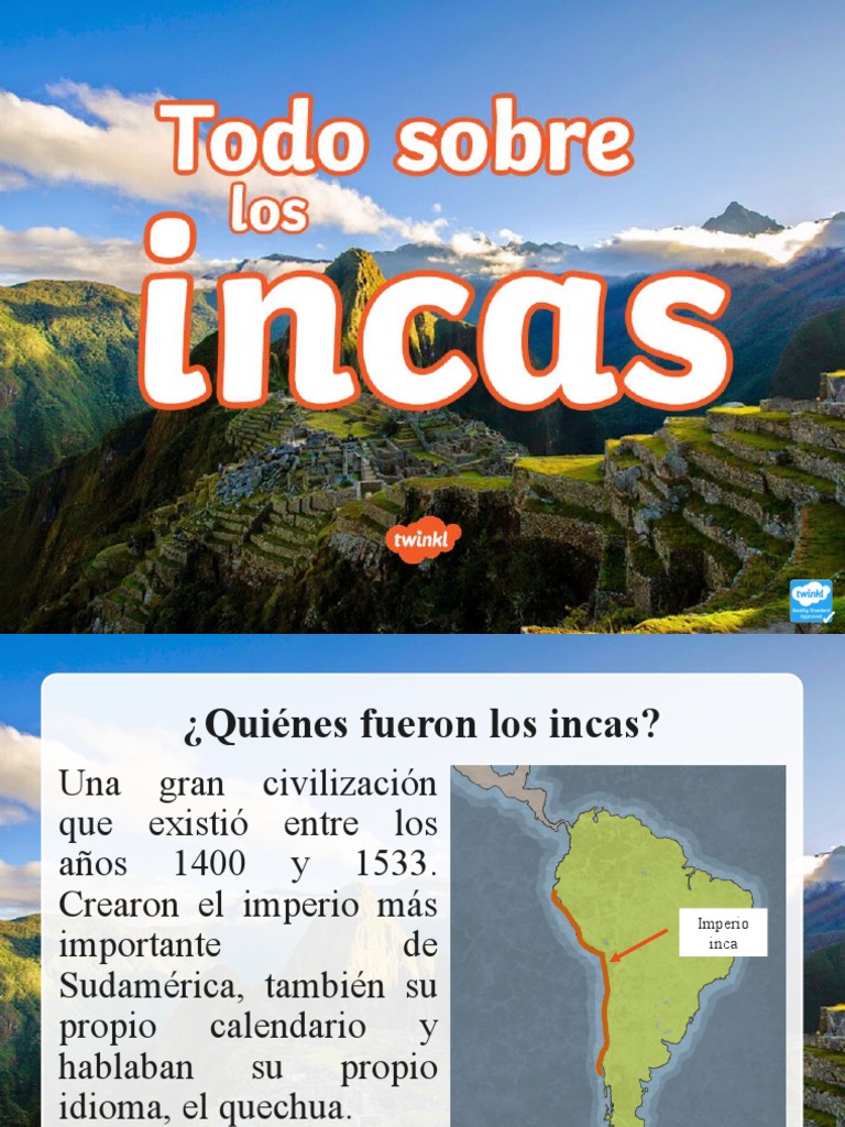 Los Incas | PDF | Imperio Inca