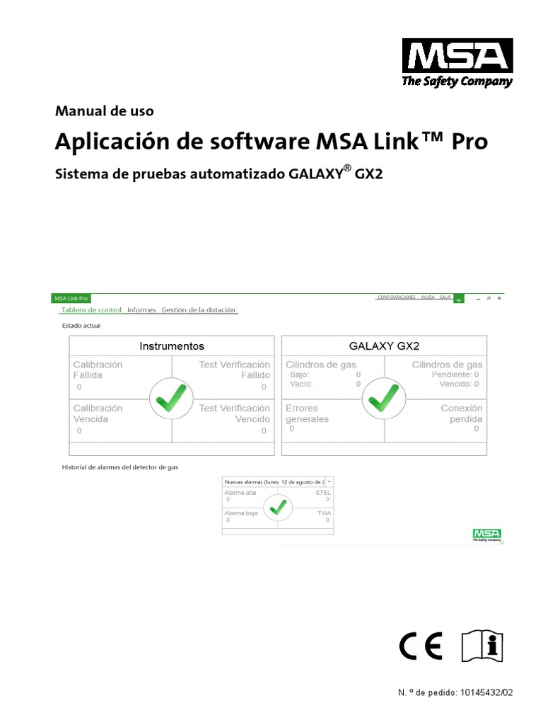 GX2 MSA Link Pro Operating Manual - ES MX | Download Free PDF | Usuario ...