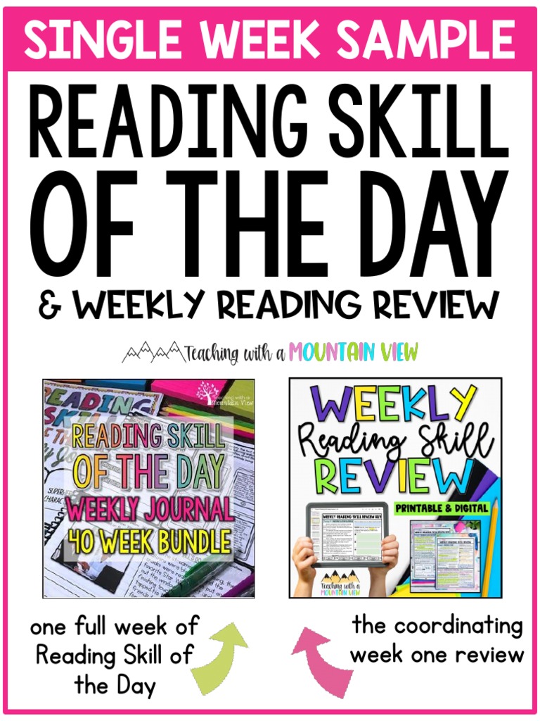 Weekly Reading Skills Overview | PDF | Dogs | Washing Machine