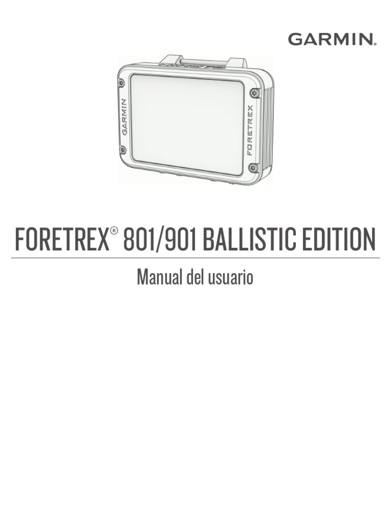 Foretrex 801 901 OM ES-XM | PDF | Herida | Escopeta