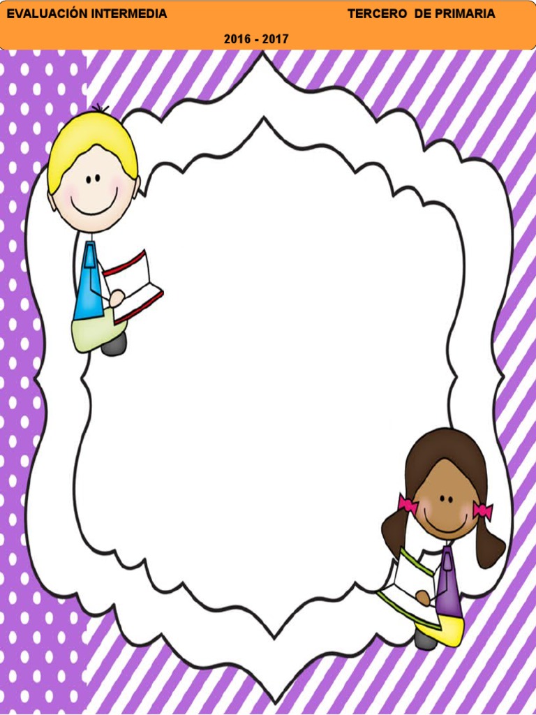 Evaluacion Intermedia Tercero de Primaria | PDF | Métodos y materiales ...