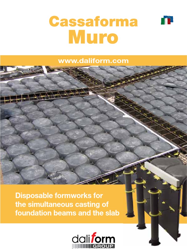 Muro Wall Formwork | PDF | Concrete | Pipe (Fluid Conveyance)