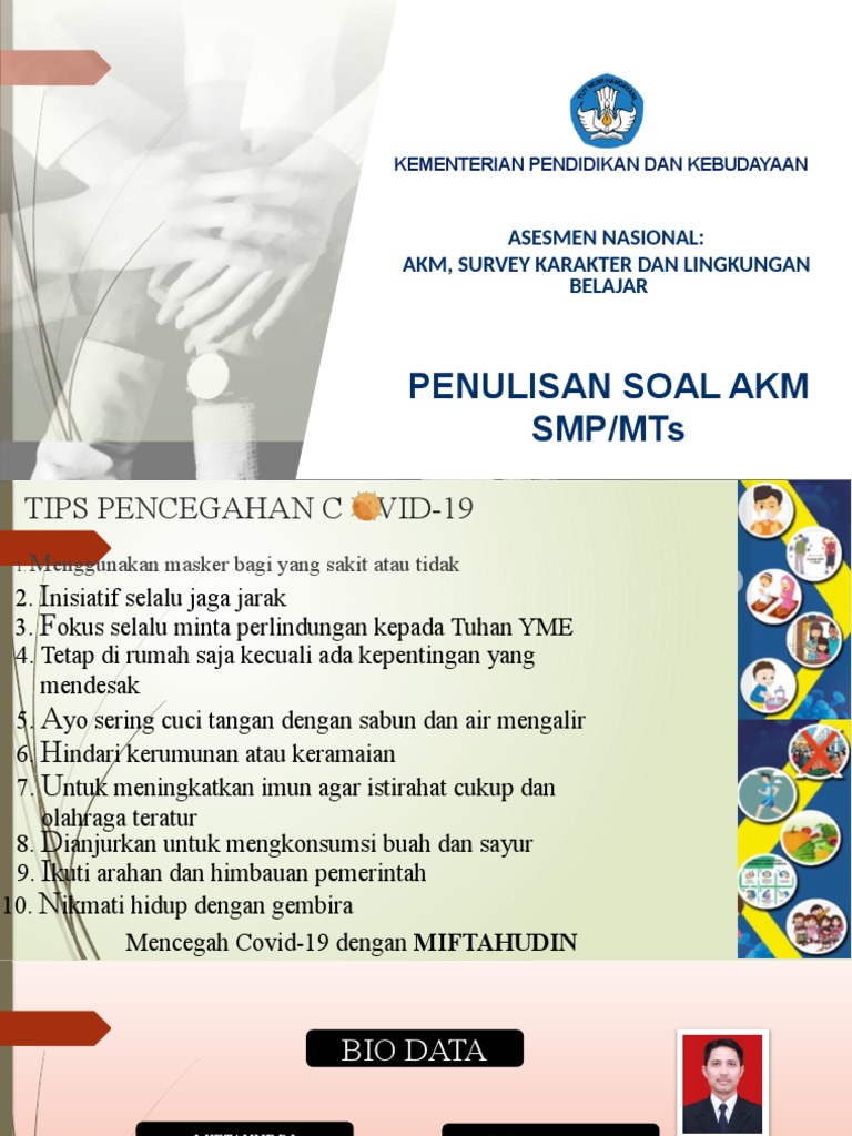 Penulisan Soal Akm Purworejo | PDF
