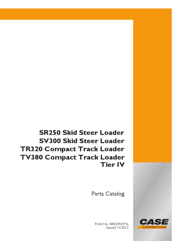 Manual de Partes SV300 | PDF | Technologie et ingénierie