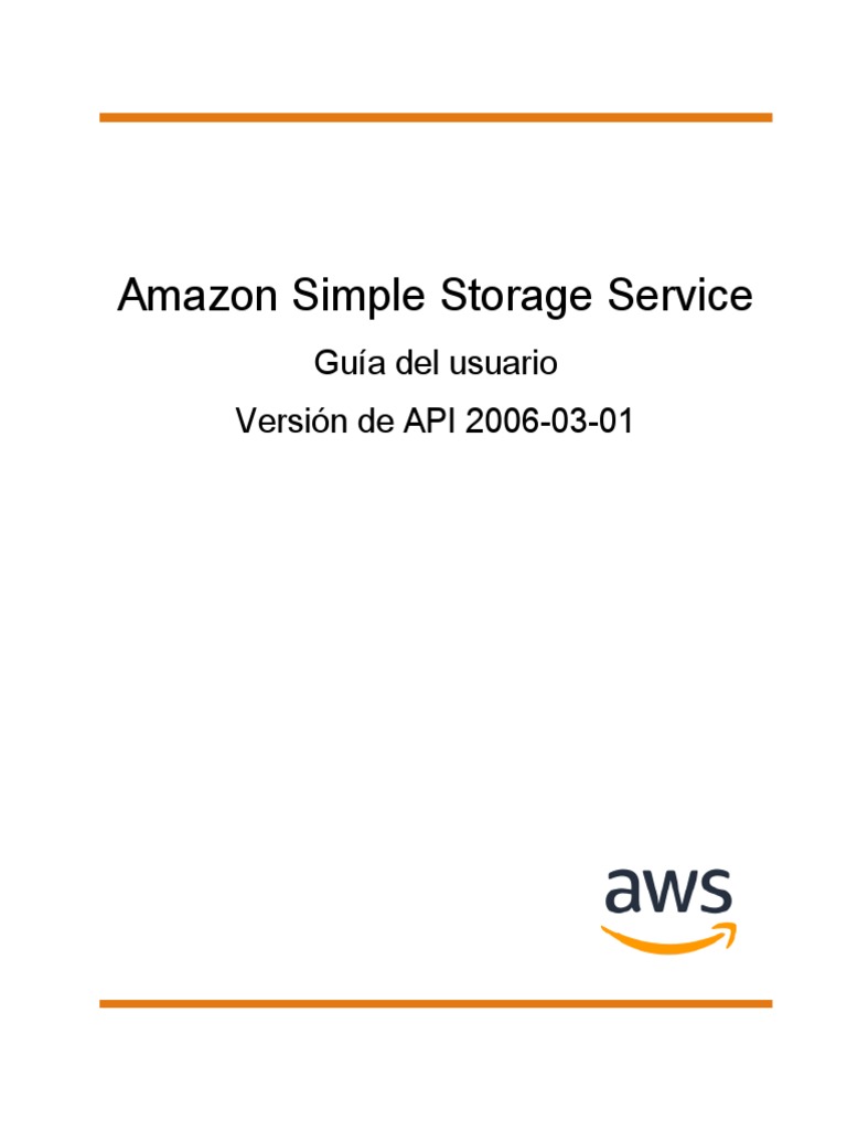 Amazon Simple Storage Service AWS | PDF