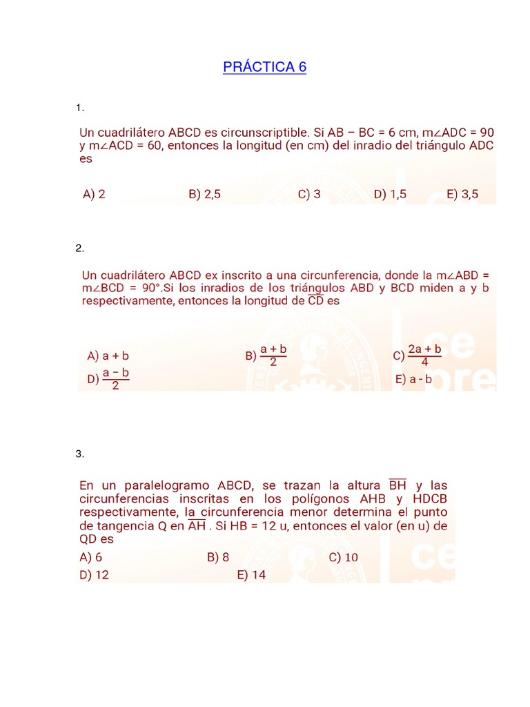 Práctica 6 - Anual Uni | PDF