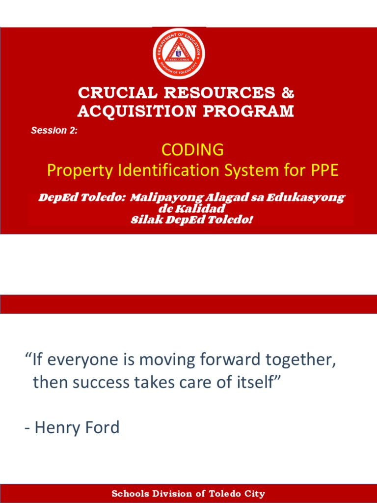 PPE Sub Major and General Ledger Acct | PDF | Computing | Office Equipment