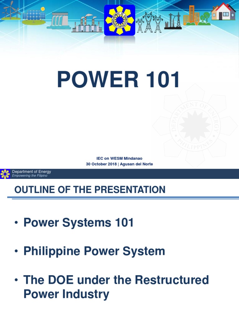 Power 101 | PDF | Electric Power Distribution | Electric Power Transmission