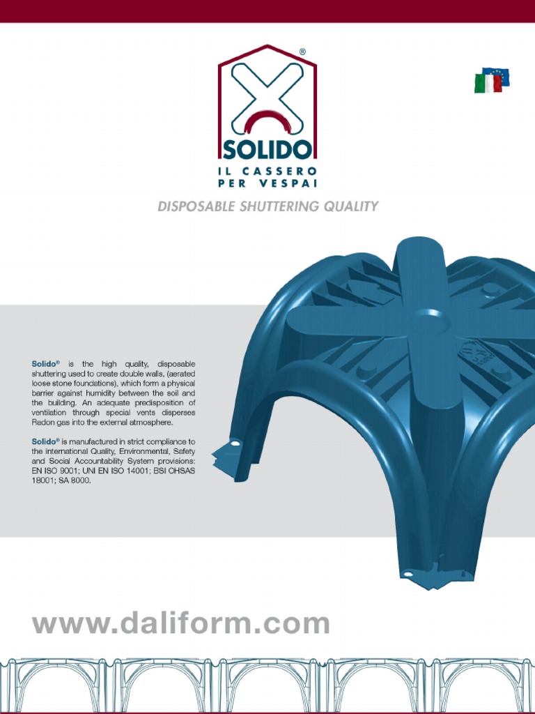 Solido Formwork | PDF | Concrete | Building Engineering