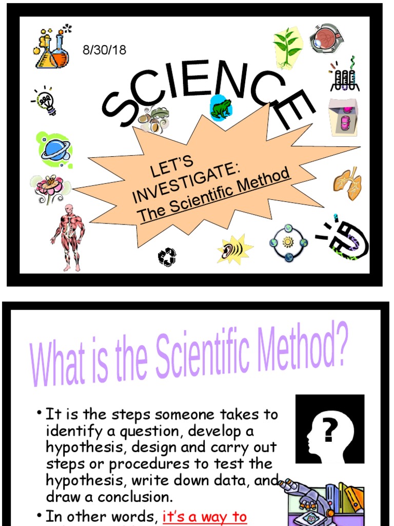 Scientific Method for Young Learners | PDF