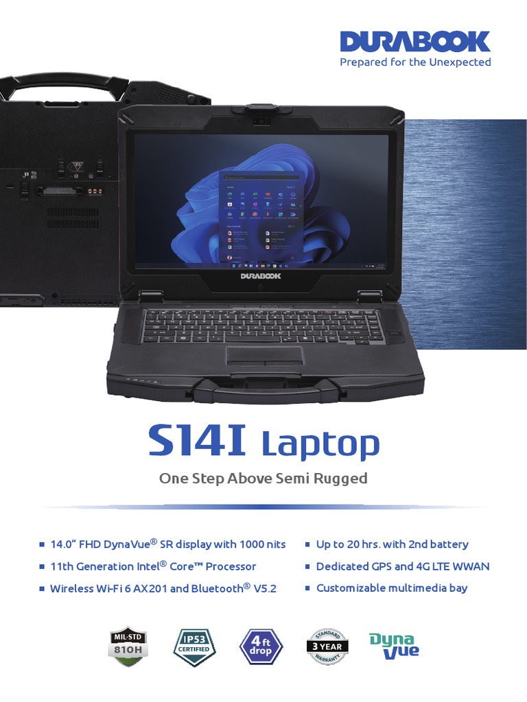 Durabook DM S14i 20230530 | PDF