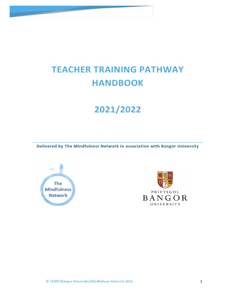 Trainee Handbook 2021.22 | PDF