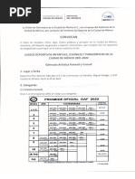 Copa Gilling 2025 en Cancún: Fechas y Detalles | PDF | Gimnasia | México