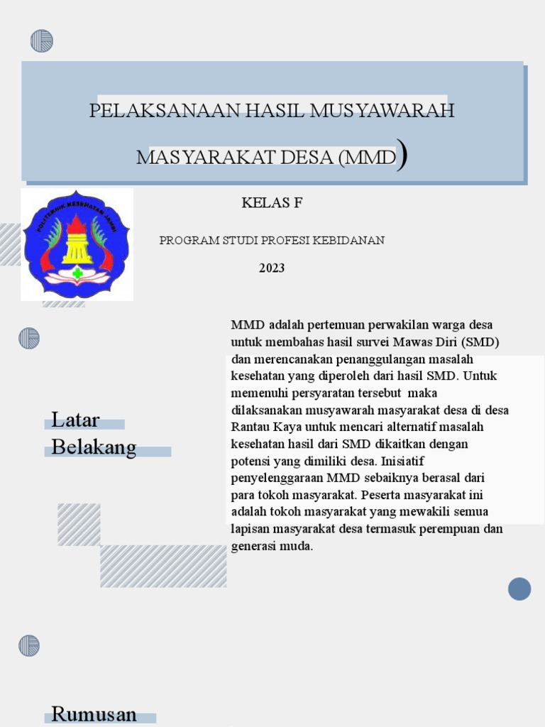 Baru Hasil MMD | PDF