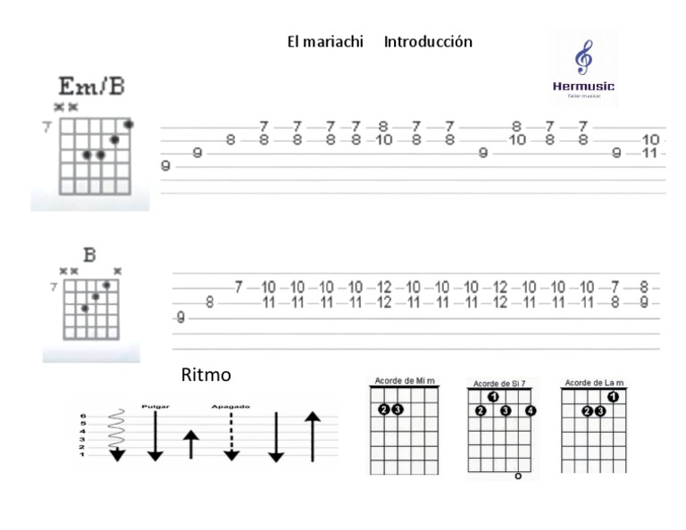 El Mariachi Tablatura Requinto Introducción | PDF