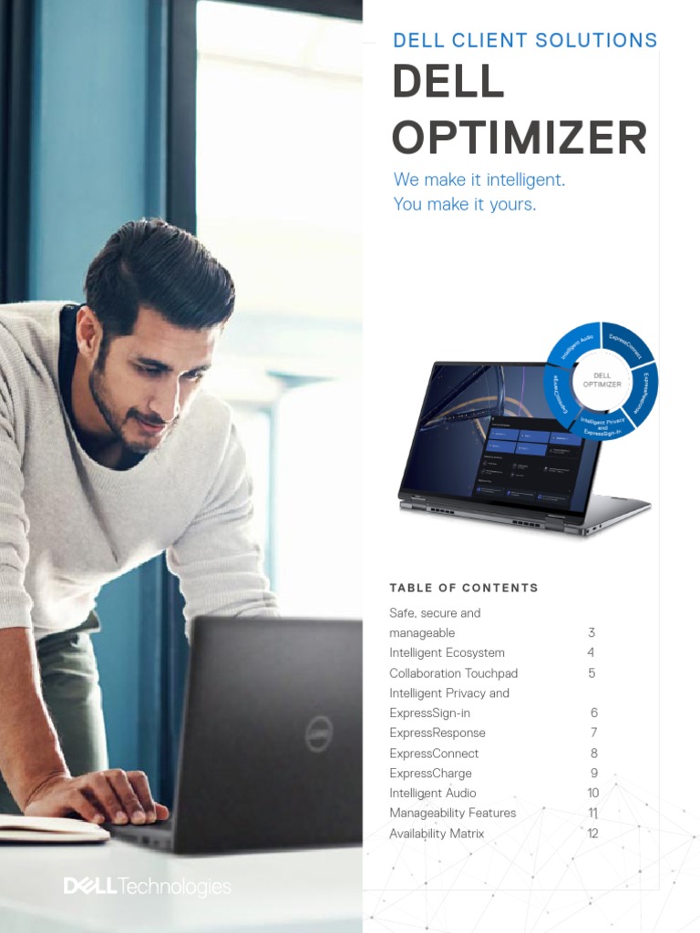 Dell Optimizer: AI-Powered PC Solutions | PDF | Dell | Personal Computers