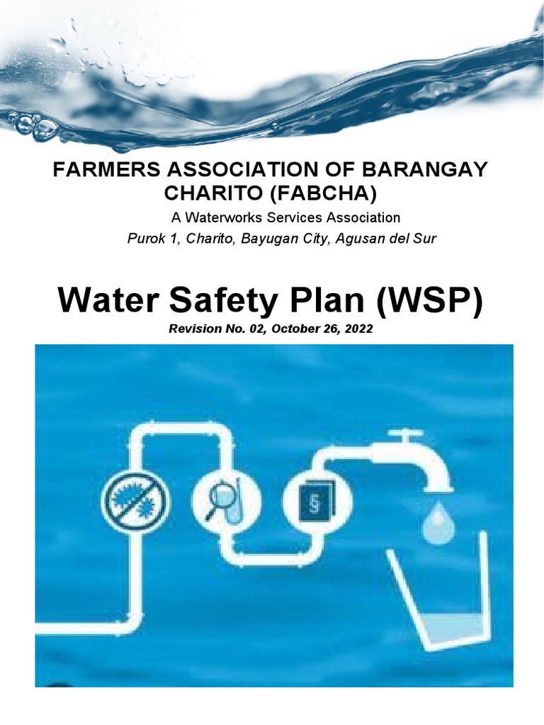 Water Safety Plan Final FABCHA | PDF | Water Quality | Water