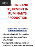 Goat Housing Design and Guidelines | PDF | Roof | Goat