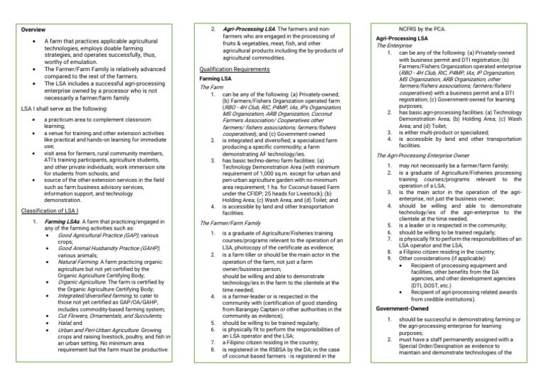 2b. Briefer LSA - Page 2 | PDF