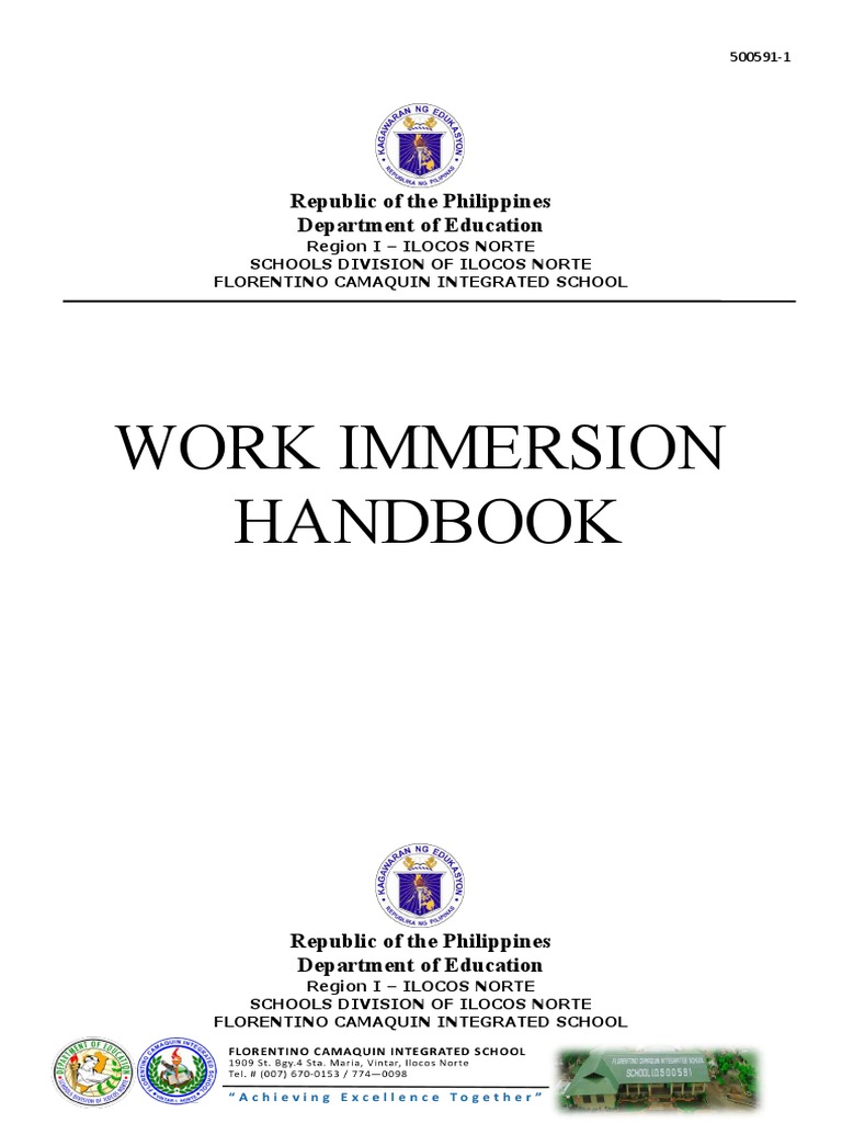 Immersion Handbook | PDF | Disciplines | Cognitive Science